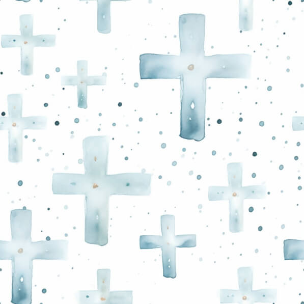Download Blue and White Crosses Ornamental Element Patterns Online ...
