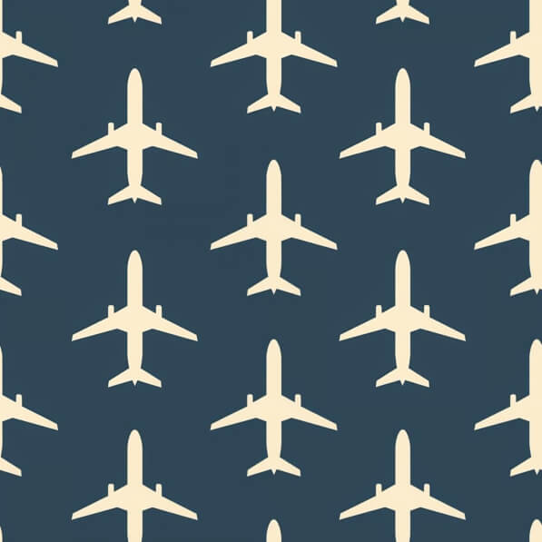 Download Seamless Airplane Pattern Patterns Online - Creative Fabrica