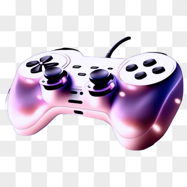 Descarga Controlador de Videojuegos Rosa y Morado PNGs En Línea ...