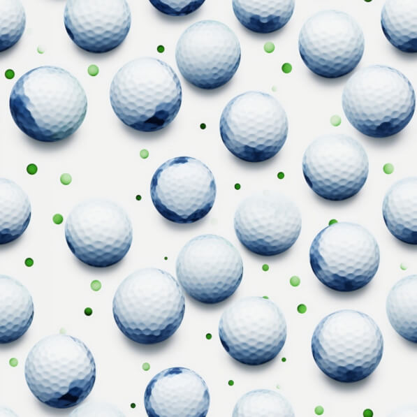 Download Colorful Golf Ball Pattern Patterns Online - Creative Fabrica
