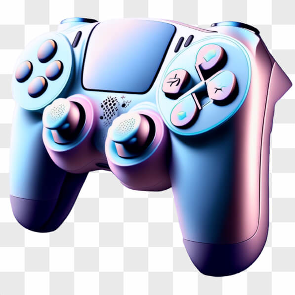 Download Blue and Pink PlayStation Controller PNGs Online - Creative ...