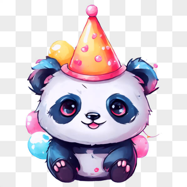 Descarga Ilustración de Oso Panda Kawaii Kawaii En Línea - Creative Fabrica