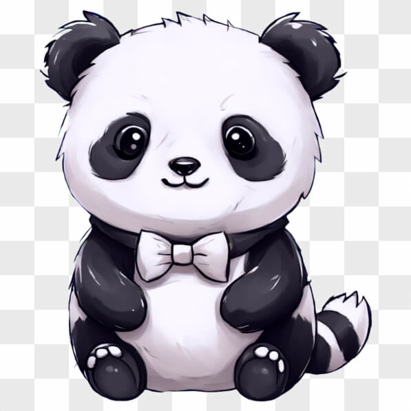 Descarga Ilustración de oso panda kawaii para conciencia Kawaii En ...