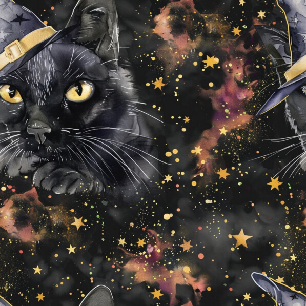Black Cat Patterns - Download Seamless Black Cat Patterns for Free ...