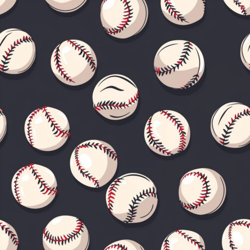 Download Seamless Baseball Balls Pattern Patterns Online - Creative Fabrica