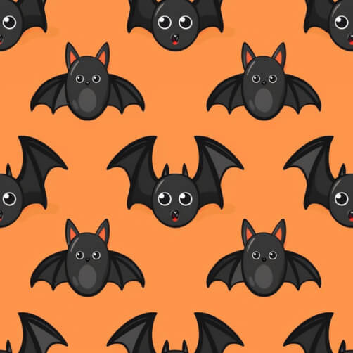 Download Seamless Halloween Bat Pattern Patterns Online - Creative Fabrica