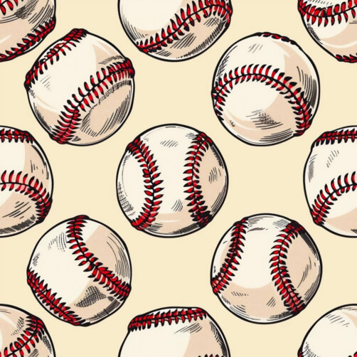 Download Seamless Baseball Balls Pattern Patterns Online - Creative Fabrica