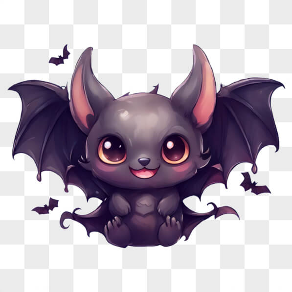 Download Kawaii Bat Illustration Kawaii Online - Creative Fabrica