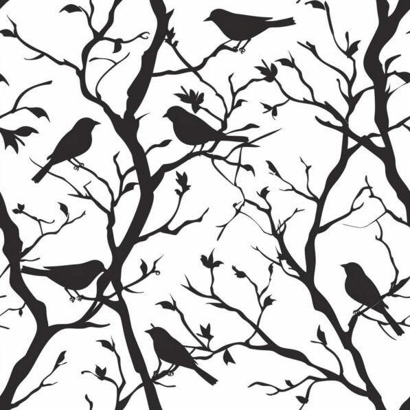 Download Seamless Bird Pattern Patterns Online - Creative Fabrica