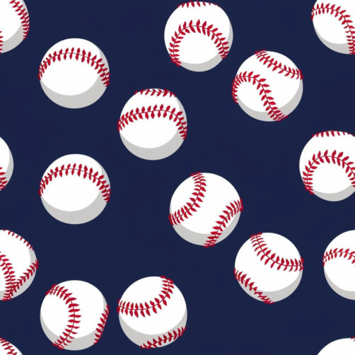 Download Seamless Baseball Ball Pattern Patterns Online - Creative Fabrica