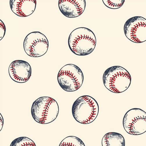 Download Seamless Baseball Ball Pattern Patterns Online - Creative Fabrica