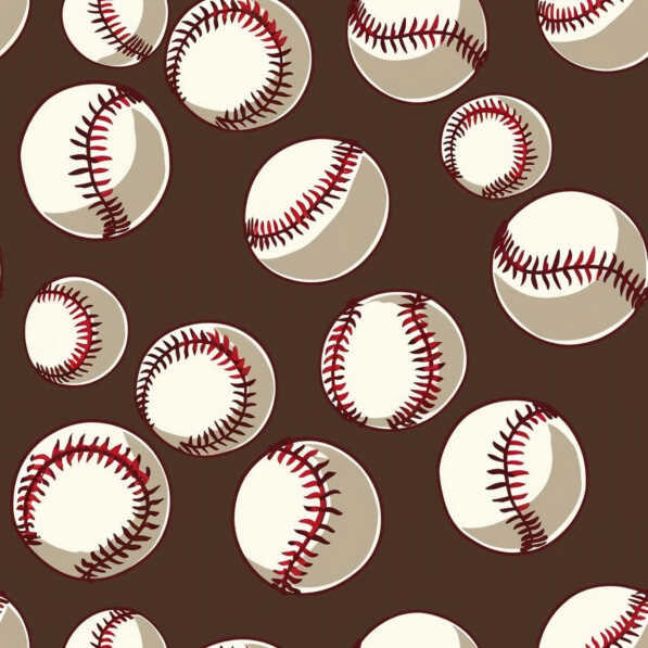 Download Colorful Baseball Balls Seamless Pattern Patterns Online ...