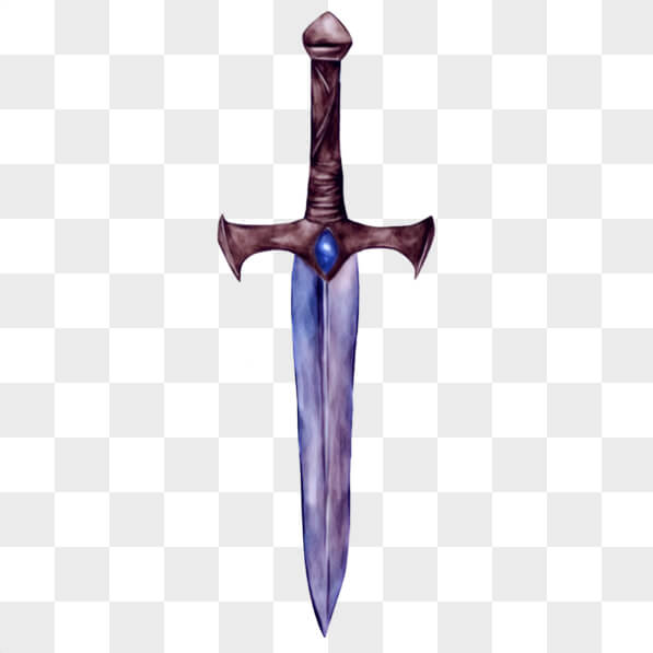 Download Large Purple Dagger on Black Background PNGs Online - Creative ...