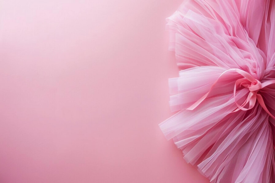 Download Pink Ballerina Tutu on Soft Pink Background Backgrounds Online ...
