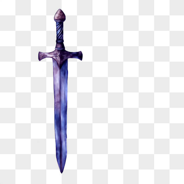 Download Large Sword on Dark Background PNGs Online - Creative Fabrica