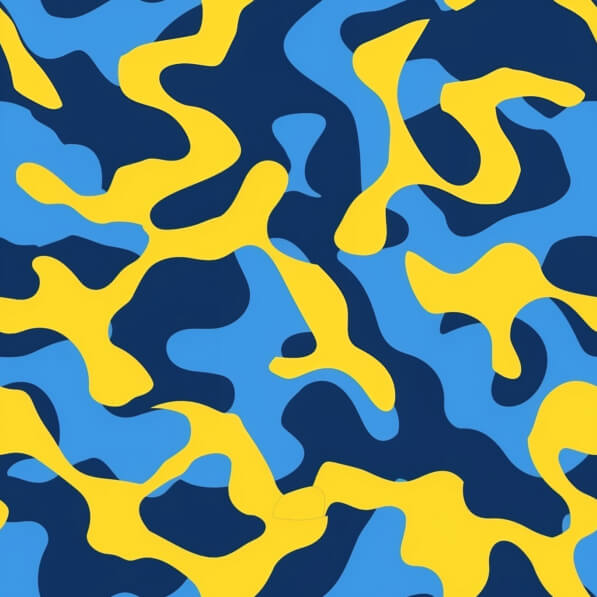 Download Blue and Yellow Camouflage Pattern Patterns Online - Creative ...