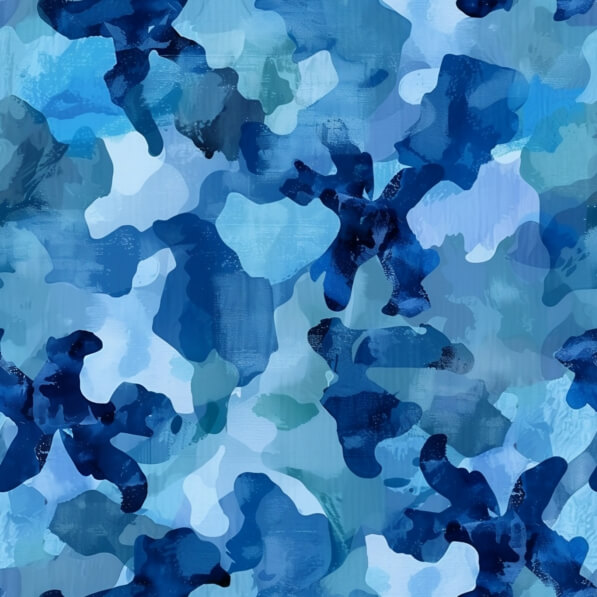 Download Blue Camouflage Pattern with Black and White Dots Patterns ...