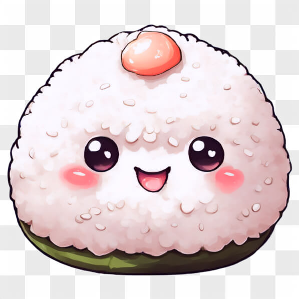 Download Kawaii Rice Ball Character Kawaii Online - Creative Fabrica