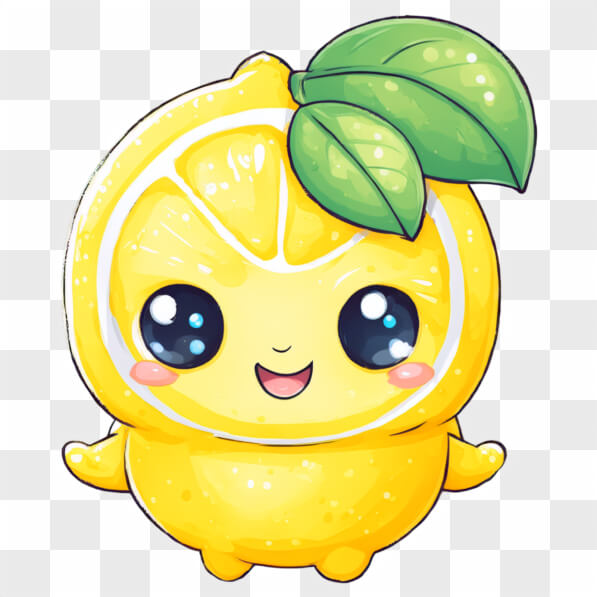 Download 'Kawaii Lemon' Animated Series: Cute Yellow Lemon with Green ...