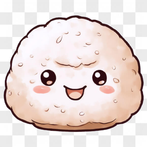 Download Kawaii Rice Ball Character Kawaii Online - Creative Fabrica