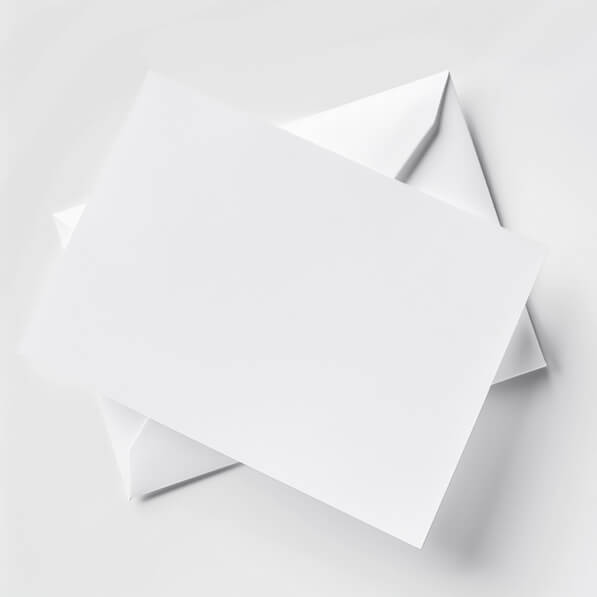 Descarga Sobres Blancos Apilados Mockups En Línea - Creative Fabrica