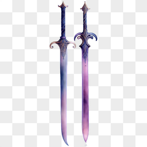 Download Colorful Fantasy Swords PNGs Online - Creative Fabrica