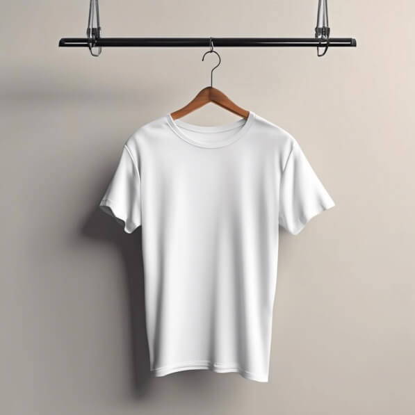 Download Empty White T-Shirt Mockup on Hanger Mockups Online - Creative ...