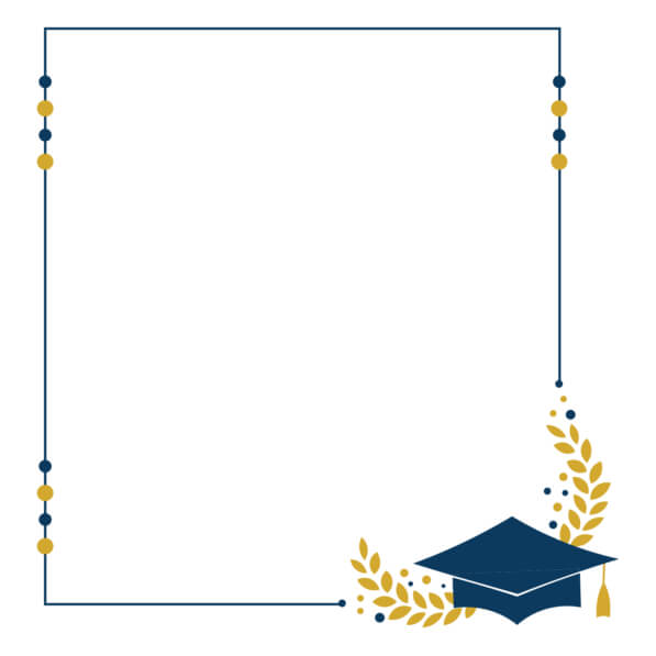 Download Graduation Frame with Cap and Laurel Wreath Frames Online ...