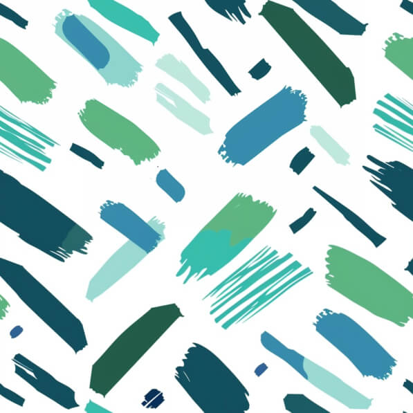 Download Green, Blue, and White Paint Strokes Seamless Pattern Patterns ...