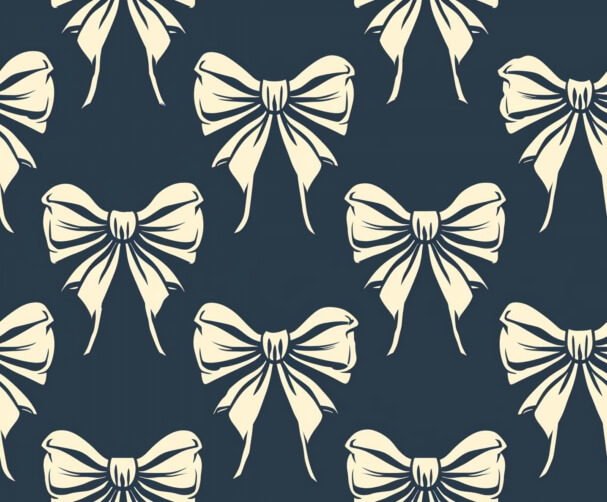 Download Seamless Black Bows Pattern Patterns Online - Creative Fabrica