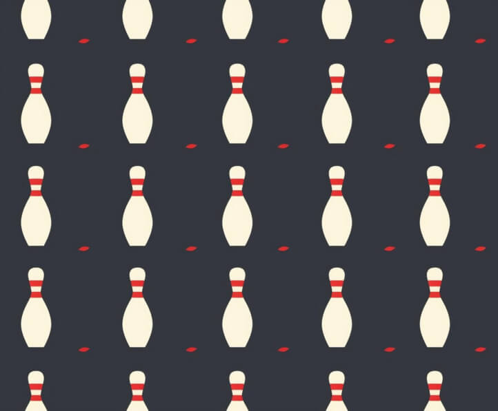 Download Bowling Pin Seamless Pattern Patterns Online - Creative Fabrica