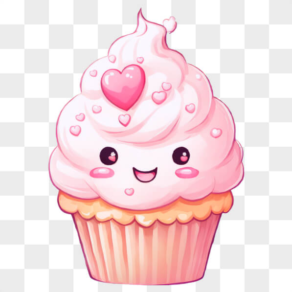 Download Kawaii Cupcake Decoration Kawaii Online - Creative Fabrica
