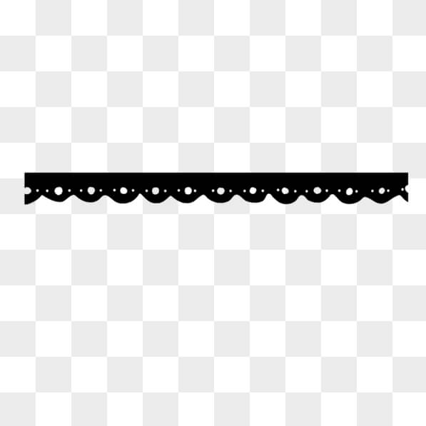 Descarga Borde Festoneado con Puntos PNGs En Línea - Creative Fabrica