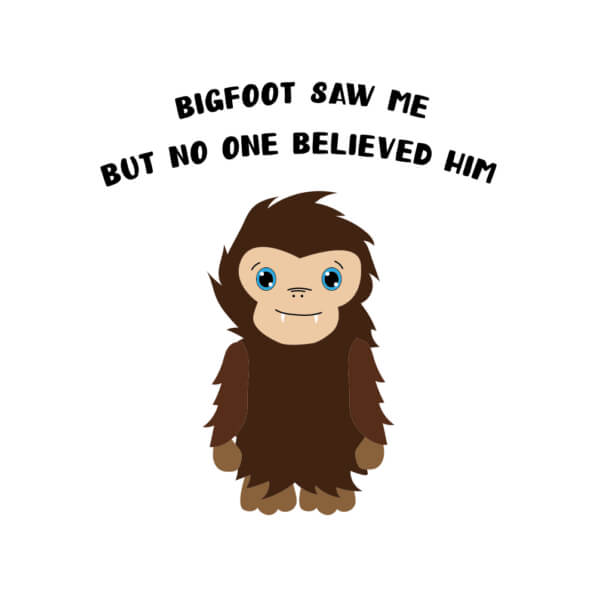 Download Cartoon Bigfoot Advertisement Quotes Online - Creative Fabrica