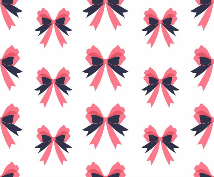 Download Pink and Black Bows Seamless Pattern Patterns Online ...