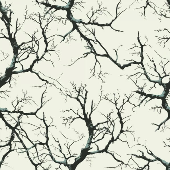Download Seamless Black and White Tree Branch Pattern Patterns Online ...