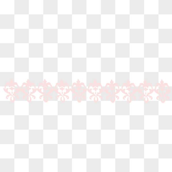 Download Pink Damask Border on White Background PNGs Online - Creative ...
