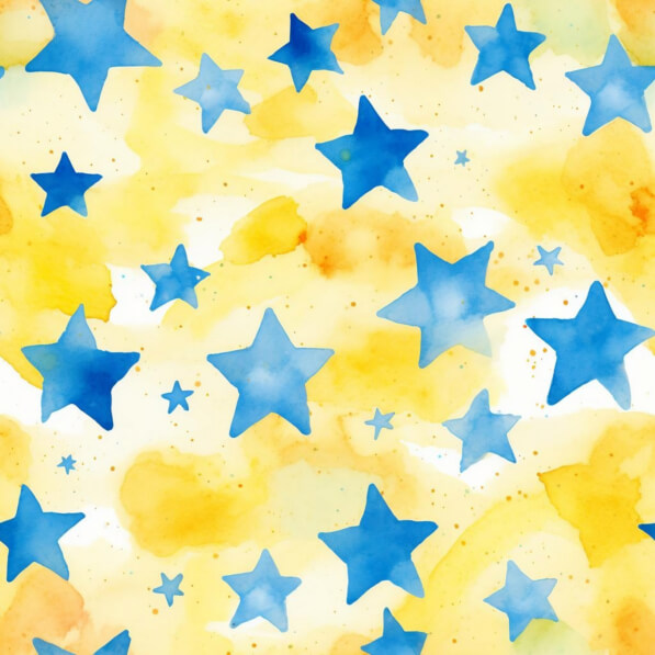 Download Blue and Yellow Stars Seamless Pattern Patterns Online ...