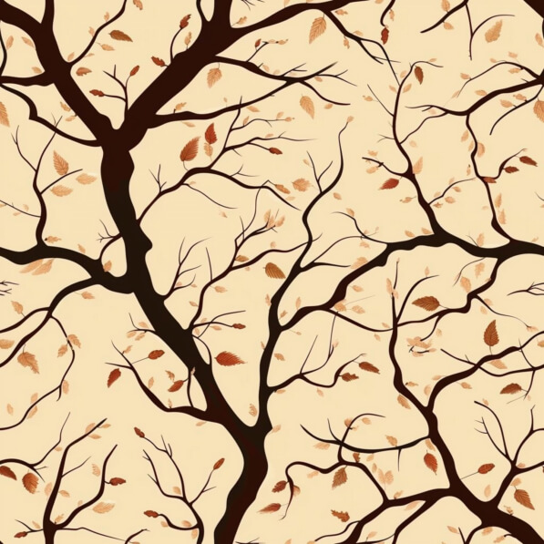Download Autumn Branches Seamless Pattern Patterns Online - Creative Fabrica