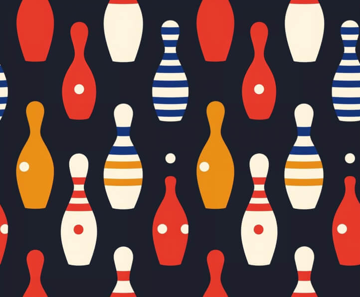 Download Colorful Bowling Pins Seamless Pattern Patterns Online ...
