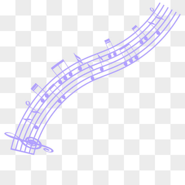 Download Purple Musical Note with Instruments PNGs Online - Creative ...