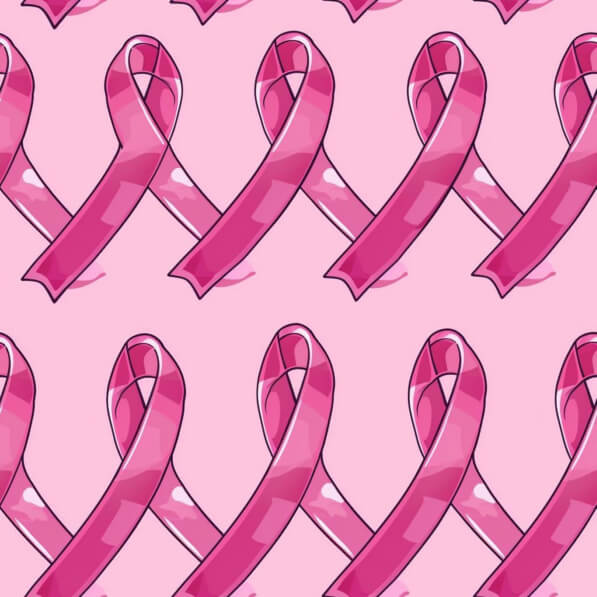 Download Pink Ribbon Seamless Pattern Patterns Online - Creative Fabrica