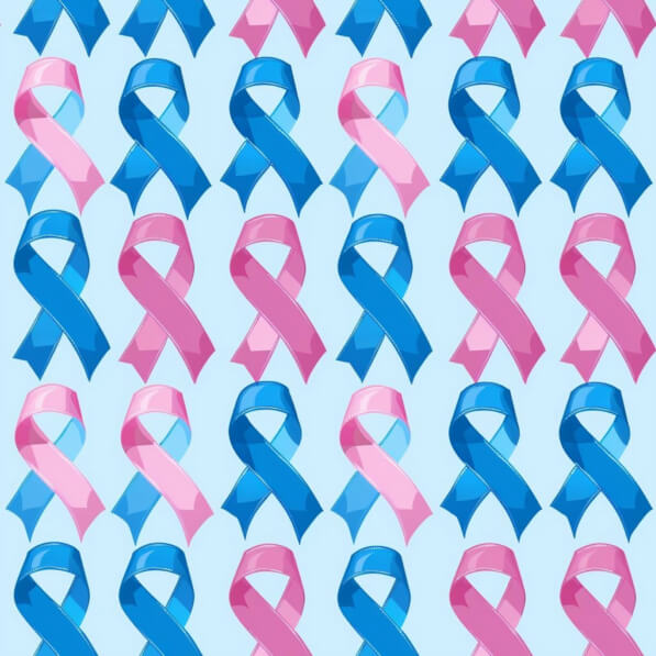 Download Breast Cancer Awareness Ribbons Seamless Pattern Patterns ...