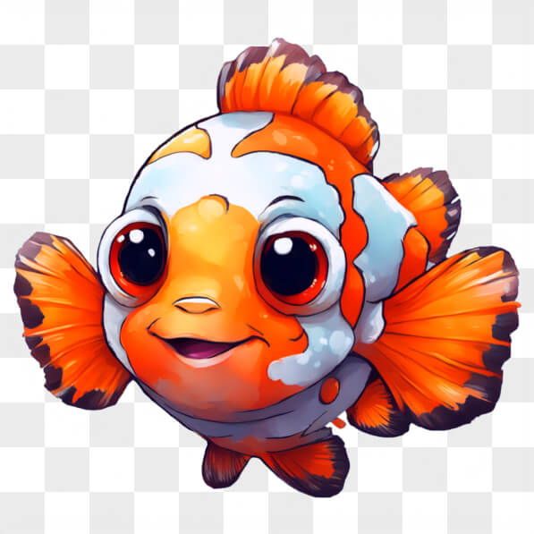 Download Kawaii Clownfish with a Cheerful Smile Kawaii Online ...