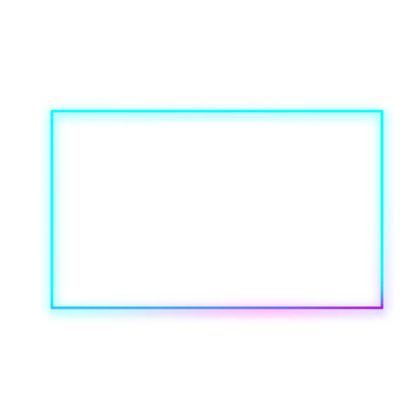 Download White Frame with Blue and Pink Neon Lights Frames Online ...