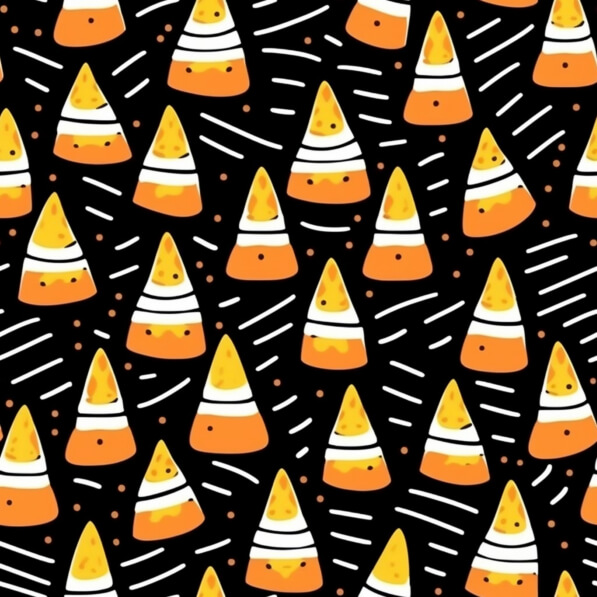 Download Seamless Candy Corn Pattern Patterns Online - Creative Fabrica