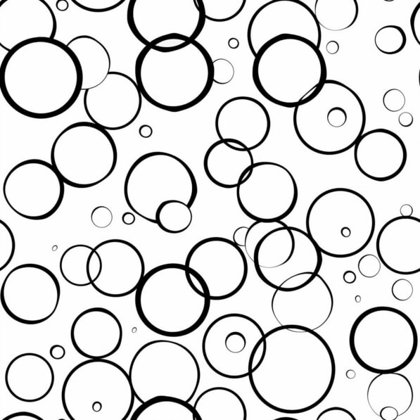 Download Seamless Black and White Bubble Pattern Patterns Online ...