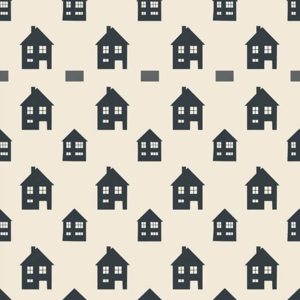 Download Black and White Houses Seamless Pattern Patterns Online ...