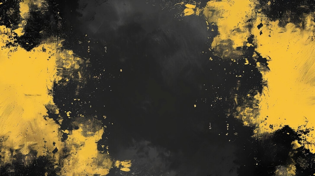 Download Black and Yellow Artistic Background with Paint Splatters ...