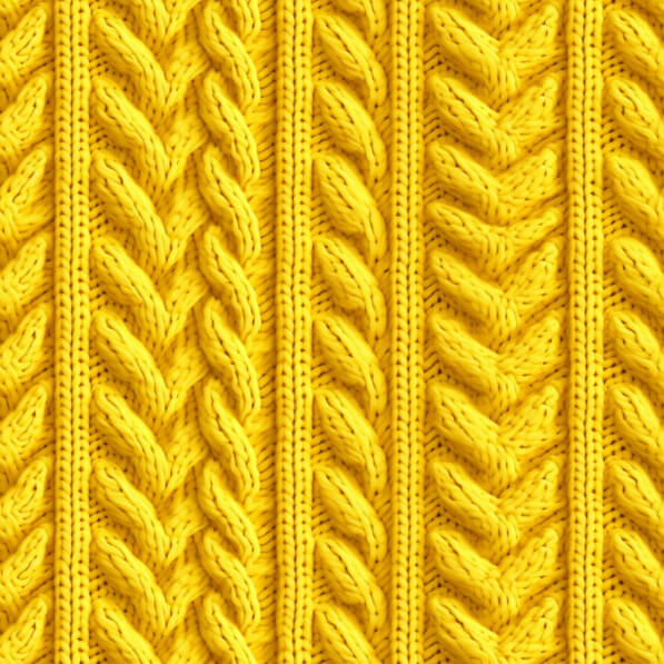 Download Yellow Knitted Cable Stitched Pattern Patterns Online ...